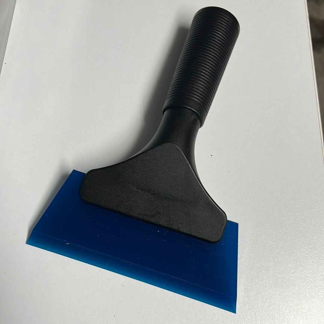 Green Squeegee with Plastic Handle – Strictly Wrap Tools