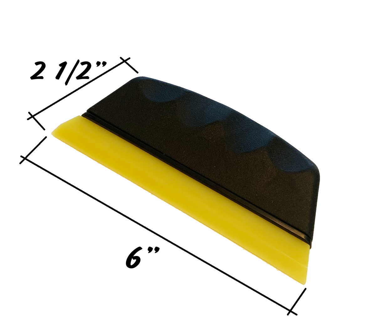 Gliding Rubber Squeegee with Handle – Strictly Wrap Tools