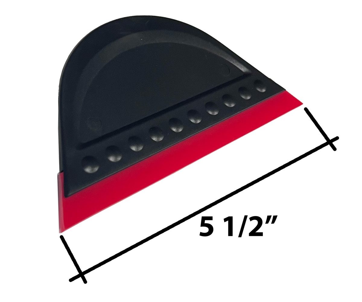 Plastic Handled Rubber squeegee – Strictly Wrap Tools