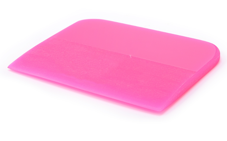 Rubber squeegee Medium Pink – Strictly Wrap Tools